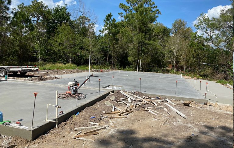 Geneva, FL – Custom home foundation - Chobee Outfitters