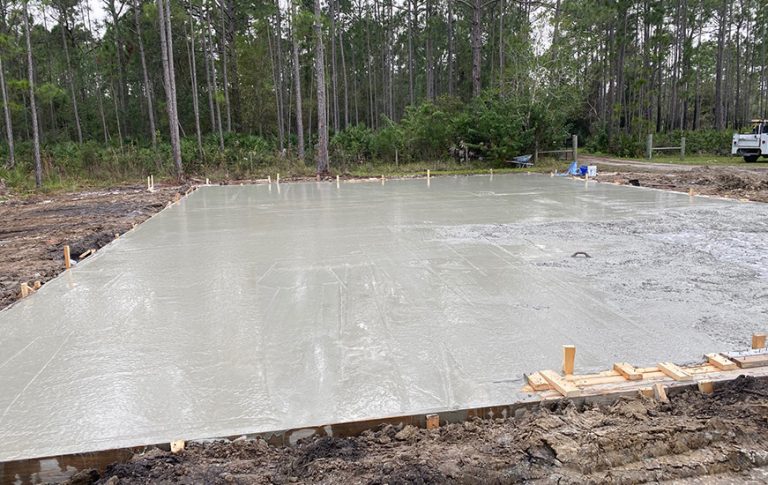 Mims, FL – Metal Building Slab - Chobee Outfitters